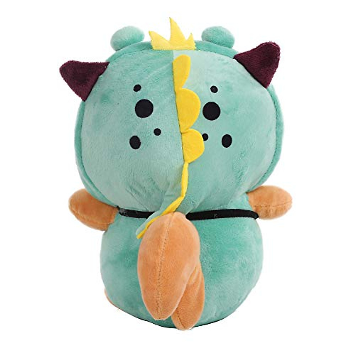 DENTRUN Squirrel Stuffed Animals, Cute Plush Doll Play Toys for Kids Girls Boys Adults Birthday Xmas Gift, 9.84/13.78/17.72 Inches, Christmas Elk, Yellow Bee, Green Dinosaur