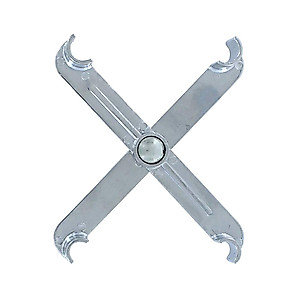 Scissor Fuel Line Disconnect Tool for 3/8 inch and 5/16inch Easy Separation of Quick Disconnect Style Fittings use on Fuel, Heater, and A/C Line Service Compatible with GM, Ford, Mazda Vehicles