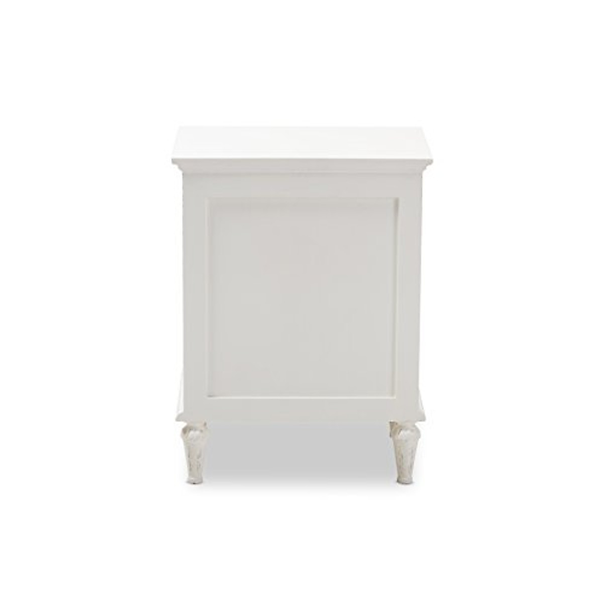 Baxton Studio 3-Drawer, White Wash