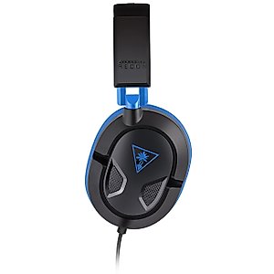 Turtle Beach - Ear Force Recon 60P Amplified Stereo Gaming Headset – PS4, Xbox One (Compatible w/ Xbox One Controller w/ 3.5mm Headset Jack), and PS3