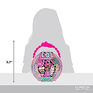 L.O.L. Surprise! Jewelry Activity Case, Create Your Own LOL Surprise Jewelry, Bead Kit Great for Travel and On-The-Go, 100+ Custom Accessories, DIY Jewelry Kit for Kids Ages 5, 6, 7, 8, 9