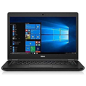 Dell Latitude 14 5000 5480 Business Laptop: 14in HD (1366x768), Intel Core i7-6600U, 500GB HDD, 8GB DDR4, NVIDIA 930MX 2GB GDDR5 vRAM, WiFi + Bluetooth, Windows 10 Professional (Renewed)