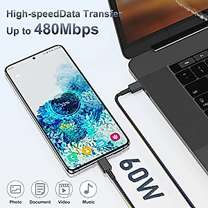 Super Fast Charger Type C, 2Pack 25W USB C Wall Charging Block Adapter and 6ft Android Phone Charger Cable for Samsung Galaxy S23 Ultra/S23/S23+/S22/S22 Ultra/S22+/S22 Plus/S21/Note 20 Ultra/Note10+