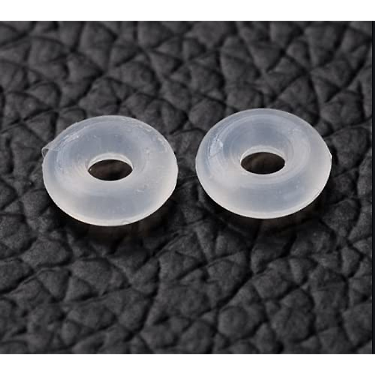 Sexy Sparkles 20 Clear Silicone Stopper Bead Spacer Charm or Clip Over For Snake Chain Charm Bracelet