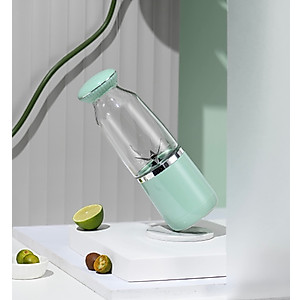 KP'S Variety 2022 ABS proof USB Portable-Personal Blender for Shakes, Smoothies, Protein Shake, any fruit Juice on the Go with High Speed Crushing Ice with 6 blades.