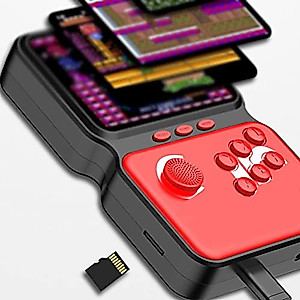HJKPM M3 Handheld Games Consoles 900 in 1 Handheld Gaming Players Classic 16-Bit Portable Pocket Retro Video Game Console Sup Gameboy, Red