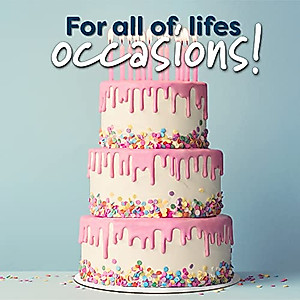 White Cake Boards Round Set [18 Pack] 6 Pieces of 6, 8 and 10 Inch | Cardboard Cake Rounds Circles | Disposable Cake Platter Board Base Tray | Cake Decorating Supplies | Cake Plate Accessories