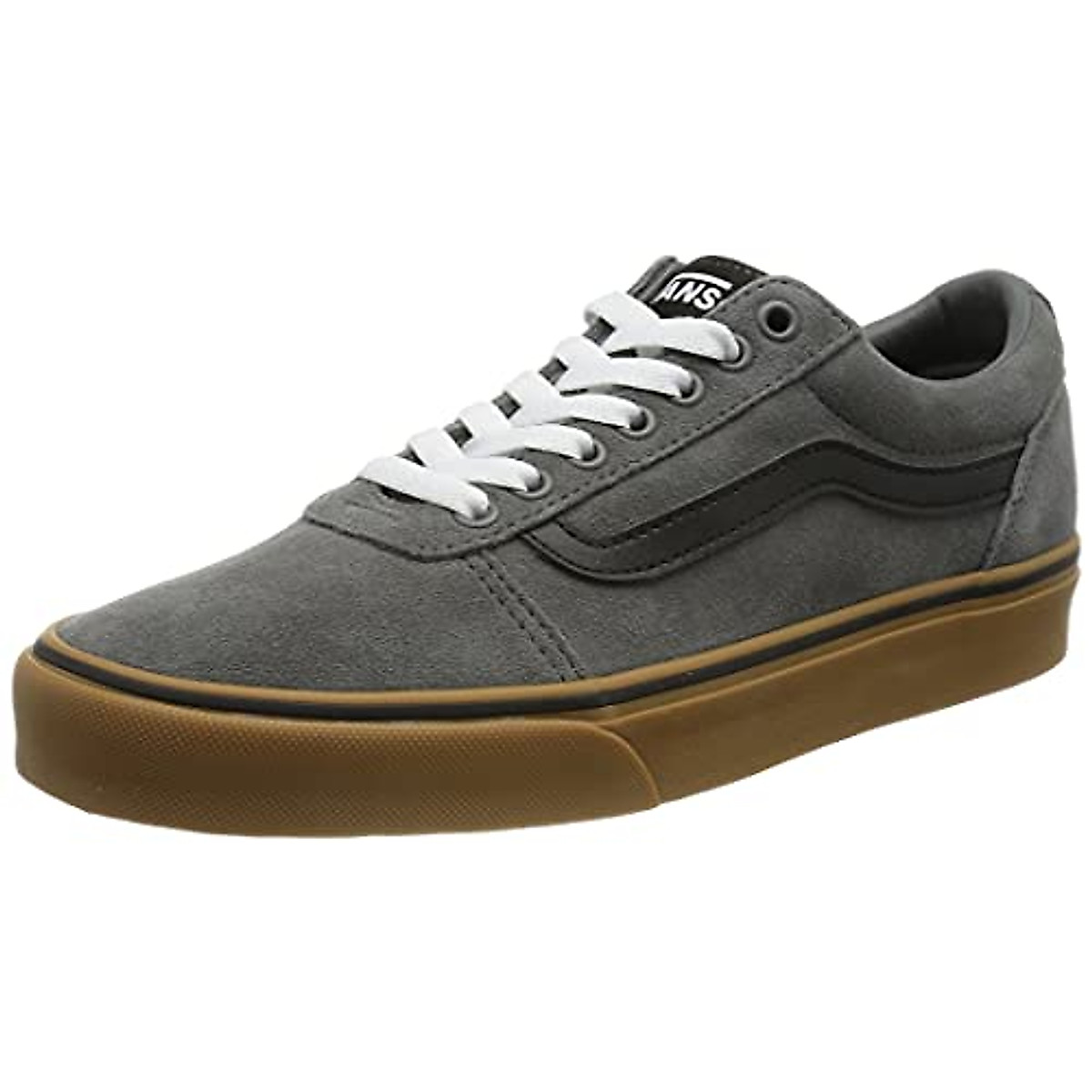 Vans Men's Low-top Trainers Sneaker, Suede Pewter Gum, 11.5