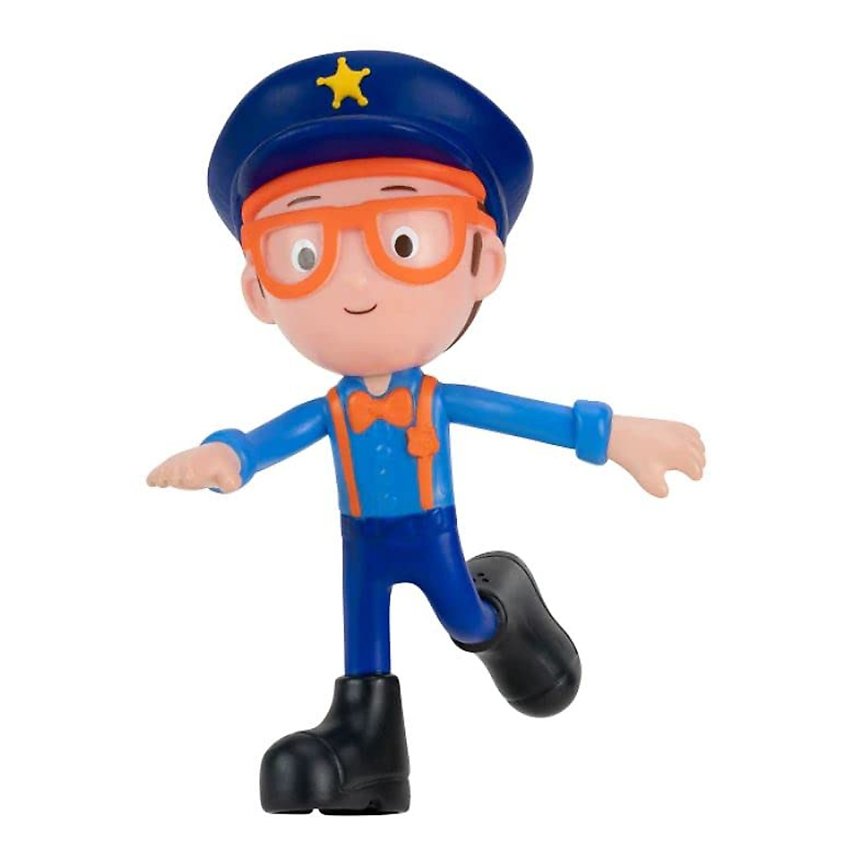 Blippi Bendable Toy Bundle - 2 Blippi Action Figure Bendable Toys for Kids (Styles May Vary) | Blippi Party Favors with Stickers | Blippi Bendable Action Figures