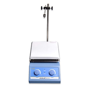 JoanLab SH-4 Magnetic Stirrer Hot Plate, 380°C Ceramic Hotplate, 5L Large Capacity, 0-1600 RPM Mixing Speed, for Laboratory Heating and Stirring with 1 Year Warranty