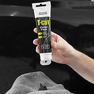 T-Cut Colour Fast Black Car Wax Polish Scratch Remover Colour Enhancer 5.3Oz (150g) Tube