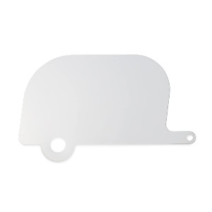 Camco Life is Better at The Campsite Flexible RV Shaped Cutting Mat Set - Prevents Food Cross Contamination with (3) Color Coded Cutting Mats - Dishwasher Safe (43771)