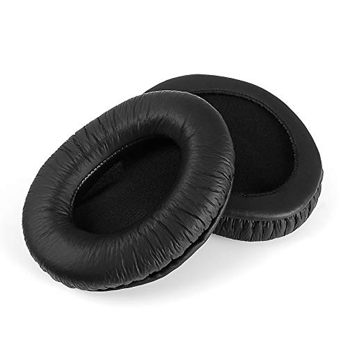 YDYBZB RH-200 Ear Pads Ear Cushions Earpads Replacement Earmuffs Compatible with Roland RH-200 RH200 RH 200 Headphones Wrinkle Leather