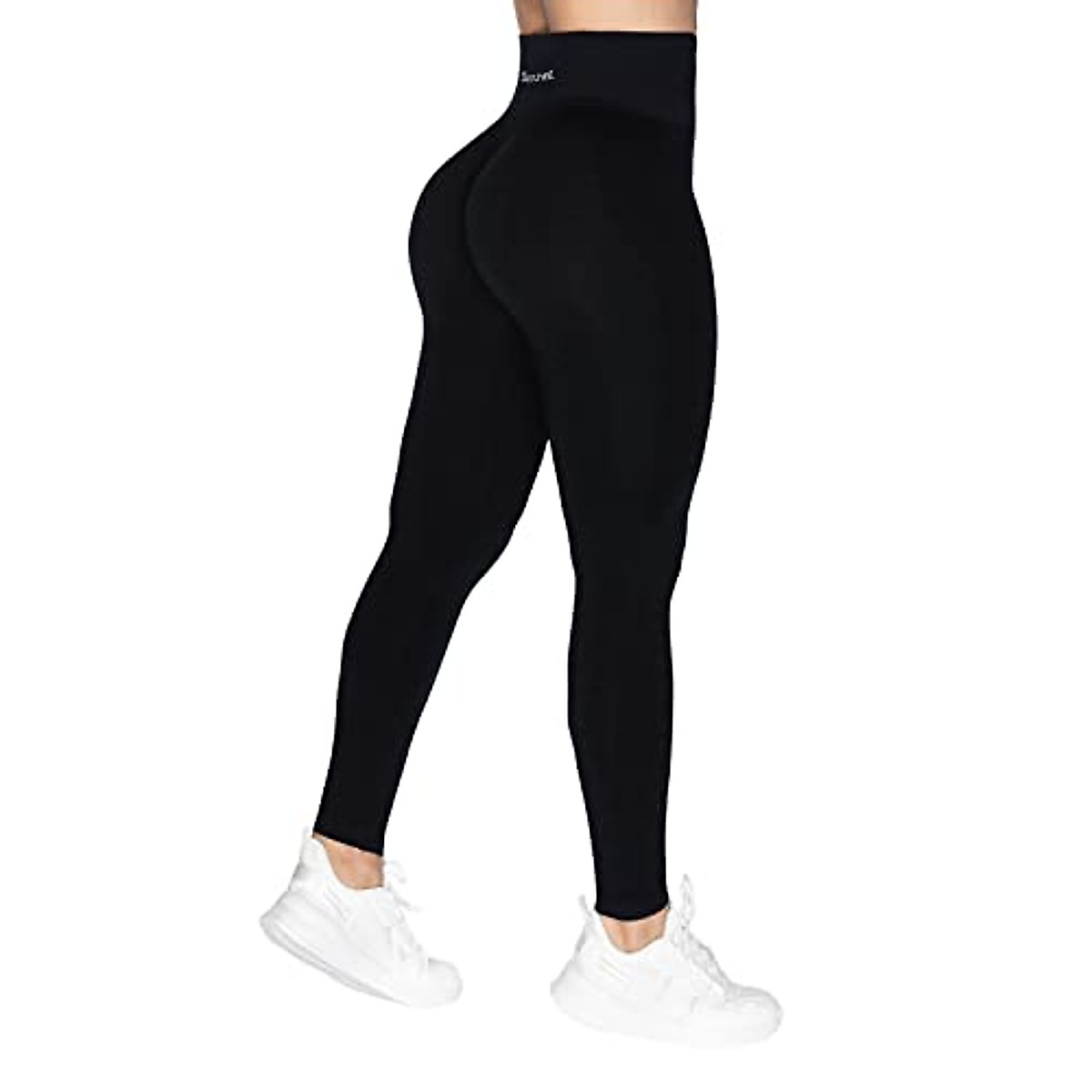 Sunzel Scrunch Butt Lifting Leggings for Women High Waisted Seamless Workout Leggings Gym Tights Tummy Control Yoga Pants Black