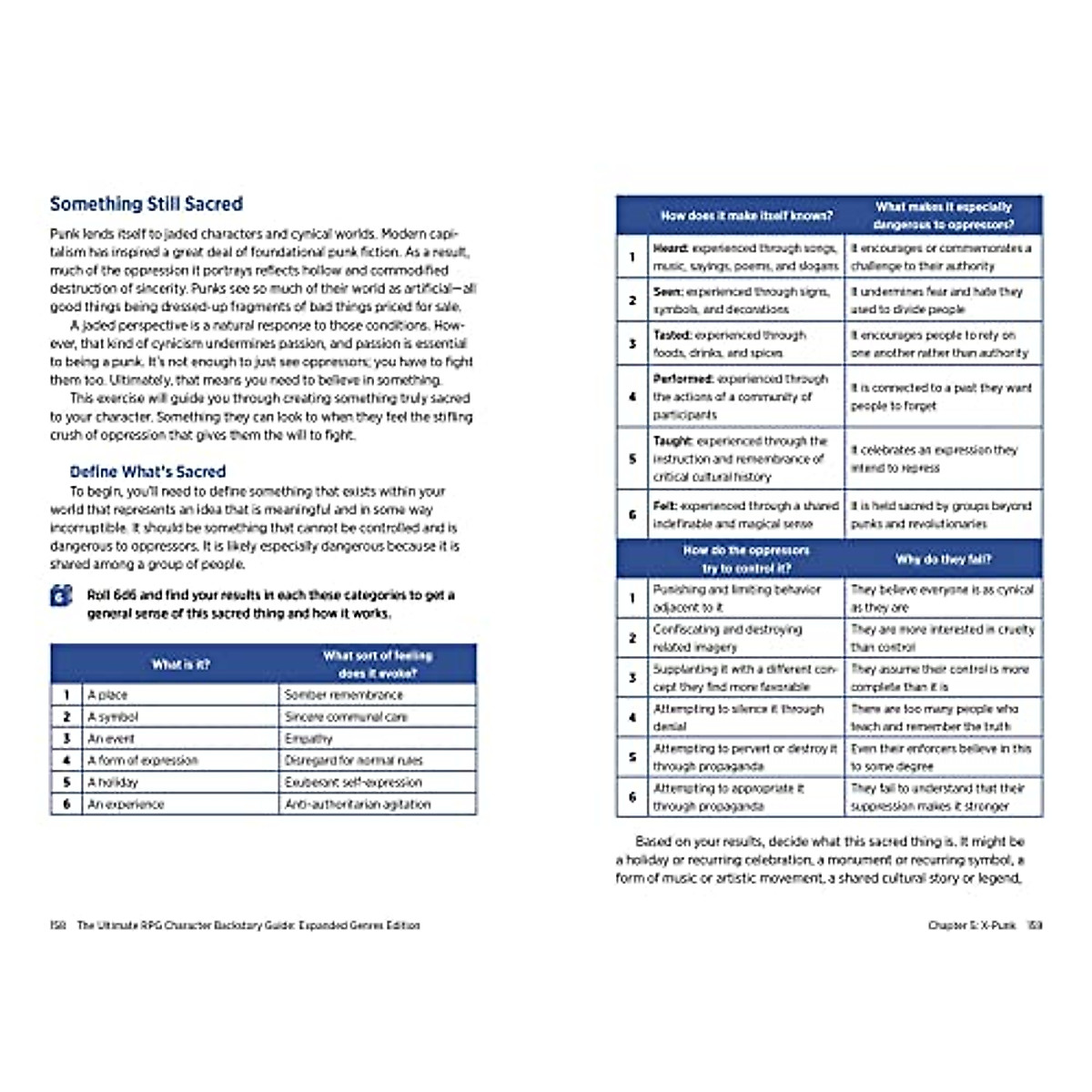 The Ultimate RPG Character Backstory Guide: Expanded Genres Edition: Prompts and Activities to Create Compelling Characters for Horror, Sci-Fi, X-Punk, and More (Ultimate Role Playing Game Series)