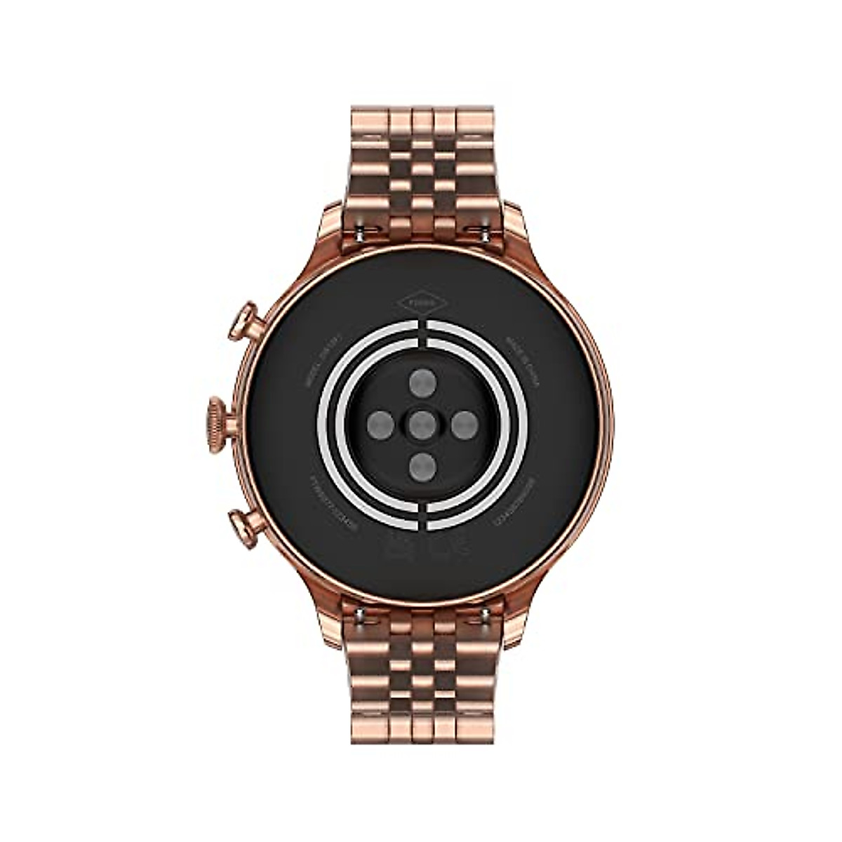 Fossil Women's Gen 6 42mm Stainless Steel Touchscreen Smart Watch, Color: Rose Gold (Model: FTW6077V) (Renewed)