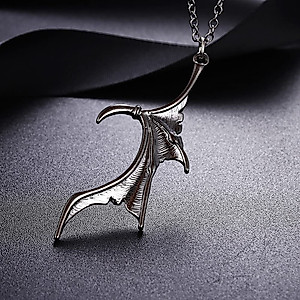 Love Hug Hand Rings for Women Men Adjustable Double Hugging Hands Rings Demon Wing Hand Promise Rings Necklace Set BFF BBF Jewelry Gift 4Pcs Set