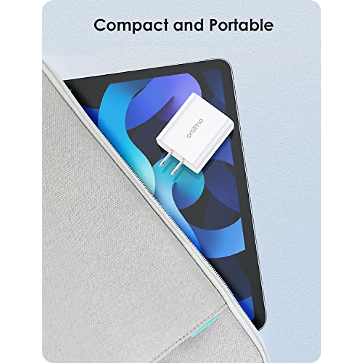 USB C Charger Block, oraimo 30W Fast Charger for MacBook Air, iPhone 14/14 Pro/14 Pro Max/13 Pro/13 Pro Max, iPad Pro, PPS Fast Charger Block for Google Pixel 7/6 Pro, Samsung Galaxy