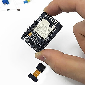 Hosyond 2Pcs ESP32-CAM Wireless WiFi+Bluetooth Development Board with OV2640 Camera Module Compatible with Arduino