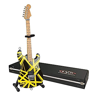 EVH Minature Guitars EVH Black & Yellow Mini Replica Guitar Van Halen (EVH002)