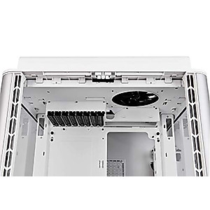 Thermaltake Level 20 HT Snow Edition 4 Tempered Glass Type-C Fully Modular E-ATX Full Tower Computer Chassis with 2 140mm Top Fan Pre-Installed CA-1P6-00F6WN-00