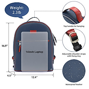 LAPOLAR Laptop Backpack, 15.6 inch Business Travel Backpack for Men Women, Professional Computer Bag Work Casual Backpack