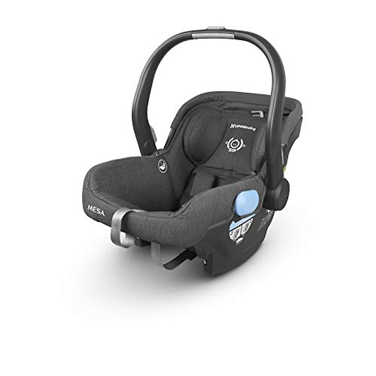 MESA Infant Car Seat - JORDAN (charcoal mélange|merino wool) + MESA Base, 1 Count (Pack of 1)