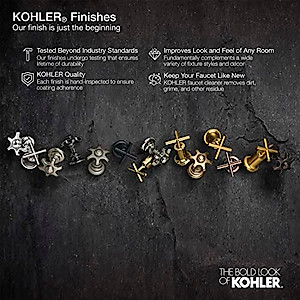 KOHLER K-98350-CP Awaken Wall-Mount Supply Elbow, Polished Chrome 2.25 x 2.00 x 2.31 inches