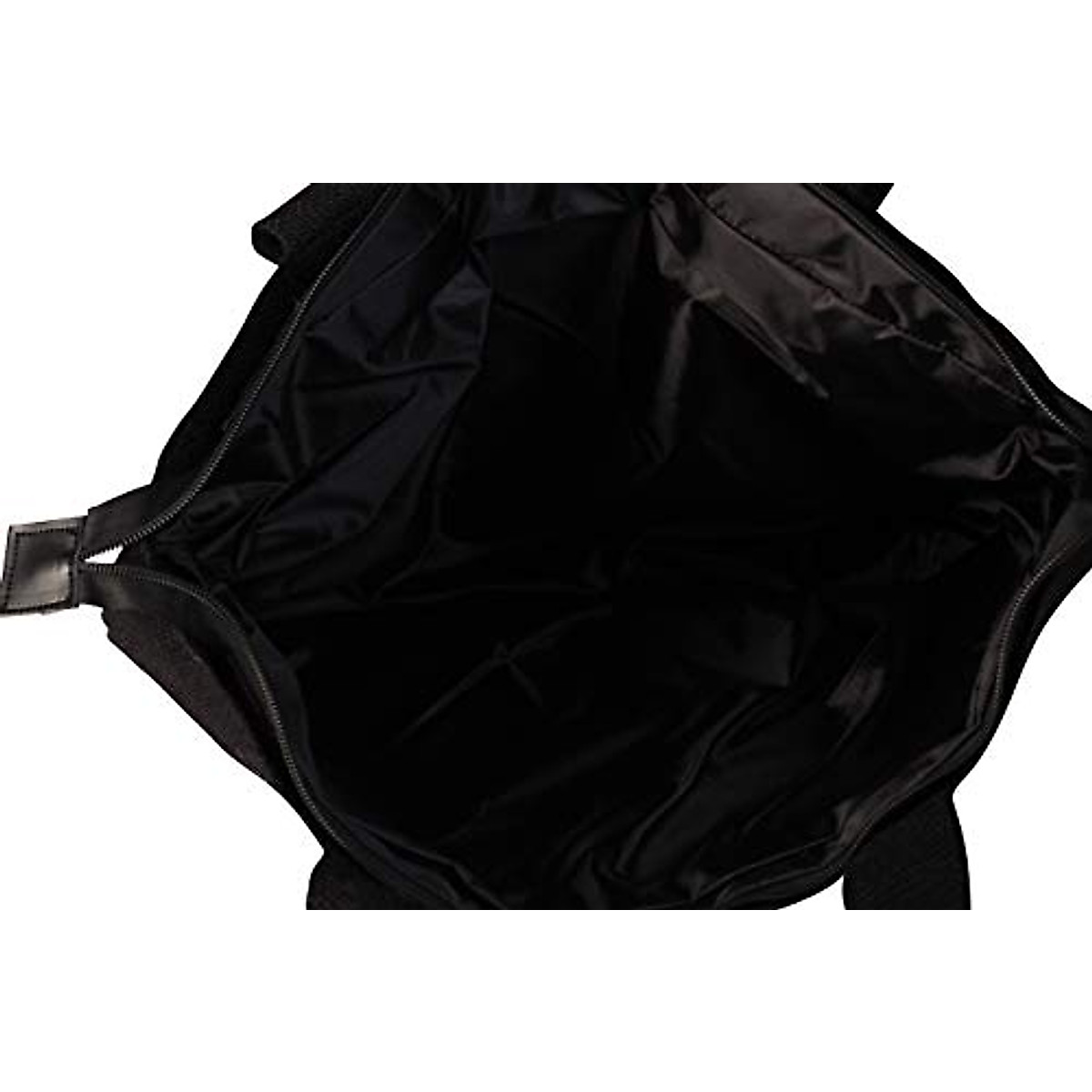 KarensLine Handmade Evil Eye Jute Beach Bags and Totes Eco-Friendly Sustainable Black Gold Eye Tote Bag for Women Zipper Top with Crystals and Tassels Water Resistant with Wipeable Inner Lining, Large