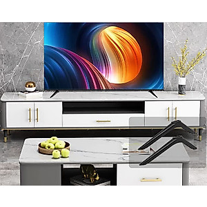 Universal TV Base Stand for TCL Roku LG KONKA TV Legs Replacement for TCL Smart TV 45in 46in 49in 50in 55in 60in 65inUniversal TV Legs for TCL Roku TV Base,TV Stand Legs with Screws
