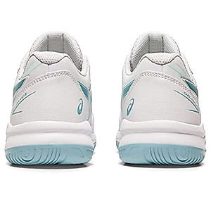 ASICS Gel-Game 8 GS (Little Kid/Big Kid) White/Smoke Blue 6.5 Big Kid M