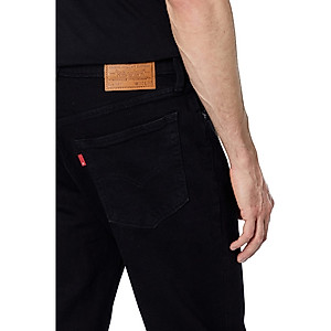 Levi's® Mens 541 Athletic Taper - Jeans for Men - Relaxed Fit - Button Closure - Zip-Fly - Classic-Five Pocket Black Leaf 34 32