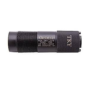Carlsons Choke Tubes 20 Gauge 17-4 Heat-Treated Black Stainless Steel Extended Turkey Choke Tube for Winchester - Browning Inv - Moss 500 Guns | Made in USA