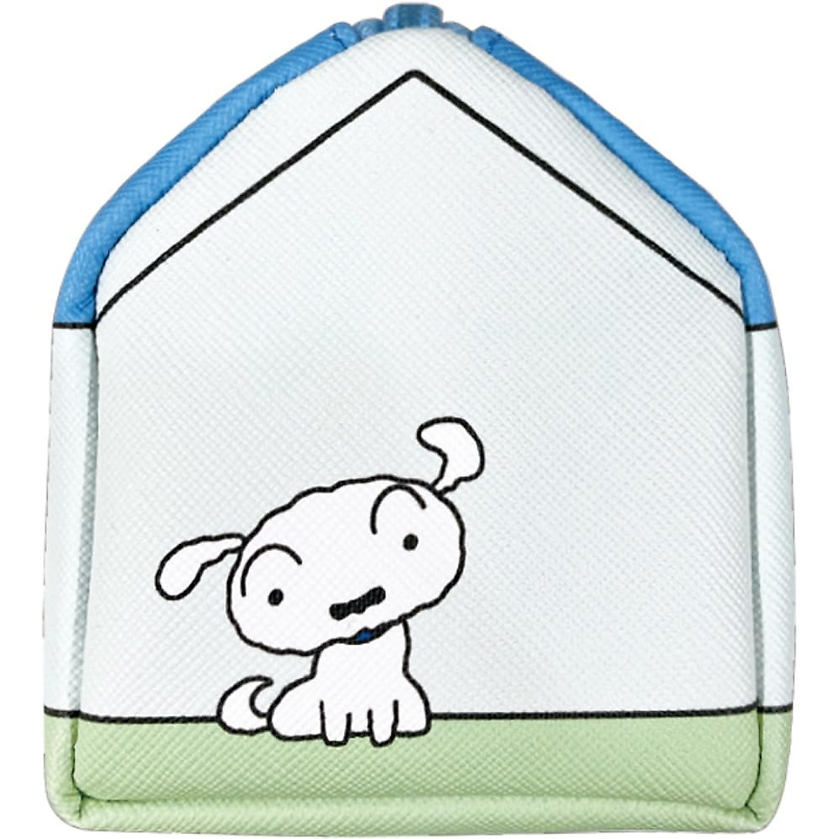 Tees Factory KS-5543193SK Crayon Shin-chan Shiro Shin-chan Pen Pouch, White, H 3.1 x W 7.5 x D 2.8 inches (8 x 19 x 7 cm)