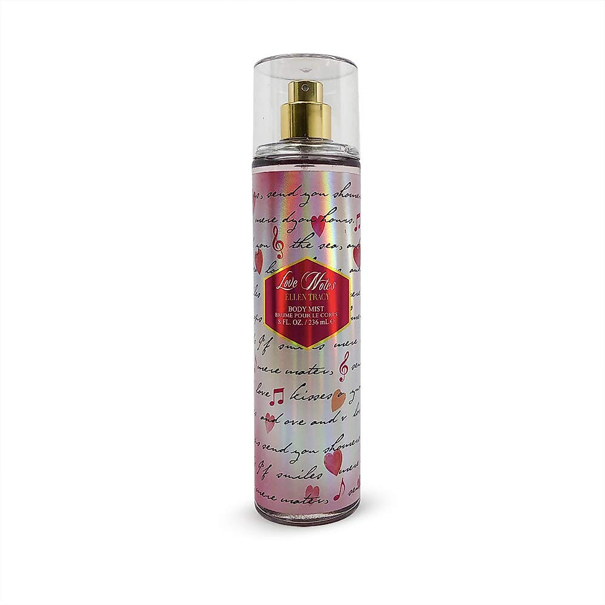 Ellen Tracy New Body Mist, Love Notes, 8 Ounce