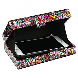 Acrylic Box Evening Clutch Bag for Women Geometric Patterns Purses Sequin Handbag Lady Party Wedding Banquet Bag (Multi-colored)