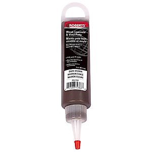 ROBERTS Repair Putty for Wood, Laminate and Vinyl - Dark Brown (3 oz.)