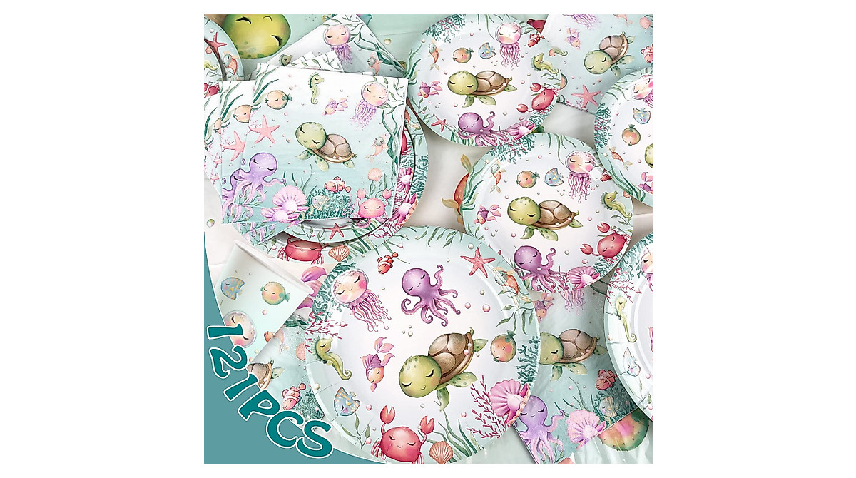 Under the Sea Party Decorations for Kids Birthday | Ocean Theme Sets