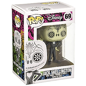 Funko Disney: The Nightmare Before Christmas - Day of The Dead Jack Skellington Pop! Vinyl Figure (Bundled with Compatible Pop Box Protector Case)