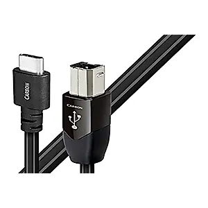 AudioQuest USB B to C Carbon Cable 1.5m