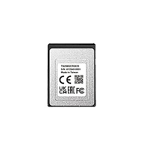 Transcend TS256GCFE820 CFexpress 820 Type B Memory Card for 4K Video Capture