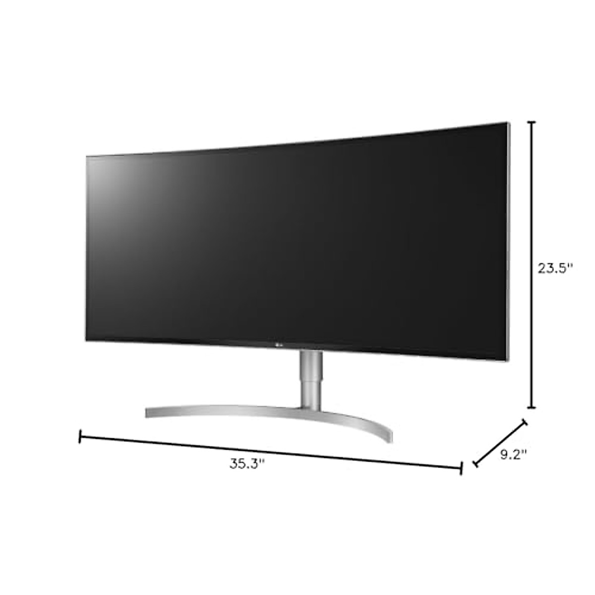 LG 38WK95C-W 38-Inch Class 21:9 Curved UltraWide WQHD+ Monitor with HDR 10 (2018)