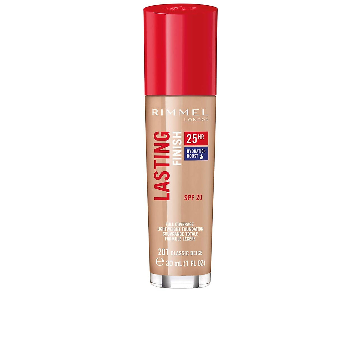 Old Product & Packaging - Rimmel Lasting Finish 25 Hour Foundation Classic Beige