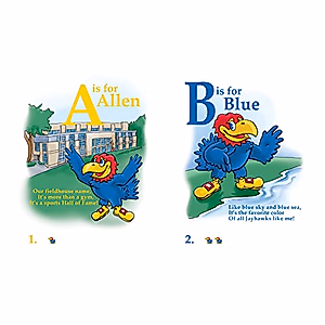 Kansas Jayhawks ABCs and 1-2-3s Second Edition