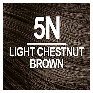 Naturtint 5N Light Chestnut Brown Permanent Hair Color (Pack of 6), Ammonia Free, Vegan, Cruelty Free, up to 100% Gray Coverage, Long Lasting Results (Packaging may vary)