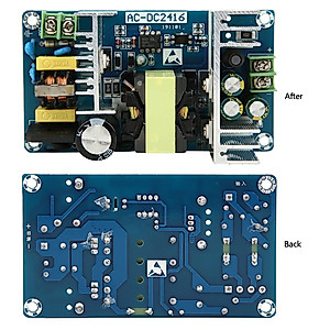 Power Supply Module, 150W 6A~9A AC-DC Switching Power Supply Module AC 100V~240V to DC 24V SMPS Board Used as Replacements for Linear Regulators