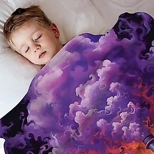 SARA NELL Train Blanket for Boys, Cool Cars Steam Train Fleece Flannel Blanket, Soft Plush Train Gifts for Adults and Kids, Boy Novelty Birthday Ideas, Train Decor,60"x50"