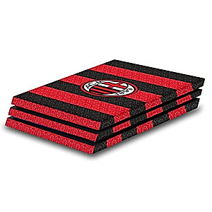 Head Case Designs Officially Licensed AC Milan Home 2020/21 Crest Kit Vinyl Sticker Gaming Skin Decal Cover Compatible with Sony Playstation 4 PS4 Pro Console