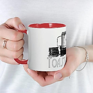 CafePress Toast O Lator Mug Ceramic Coffee Mug, Tea Cup 11 oz