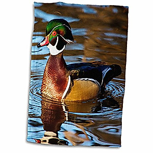 3D Rose The Wood Carolina Duck Hand Towel, 15" x 22"